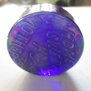 Home Sweet Home to Mother antique Iridescent Blue / Violet - Etsy