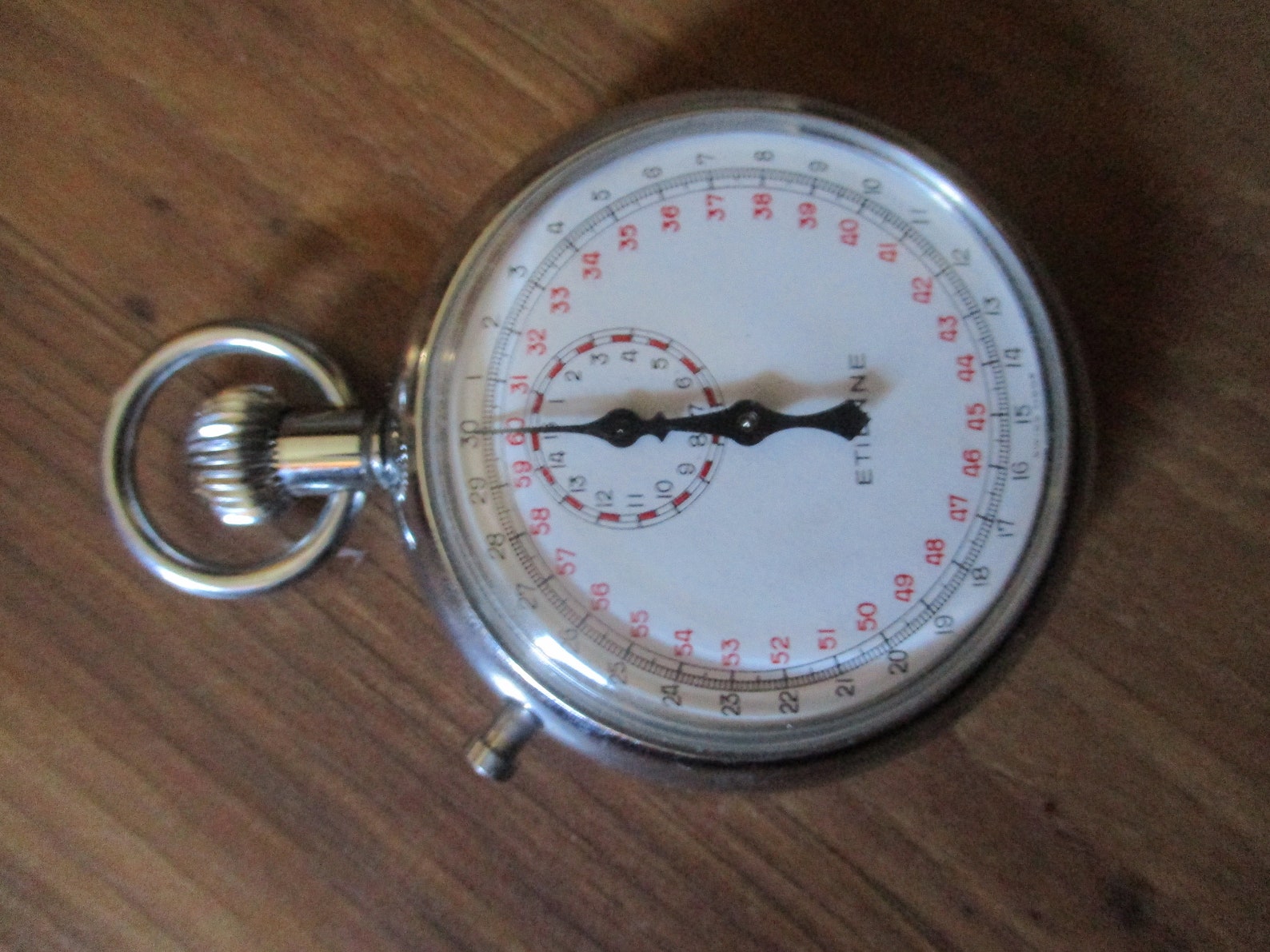 Etienne Analog Stopwatch - Swiss Made - 1/10th Two Dial - 30/60 Second ...