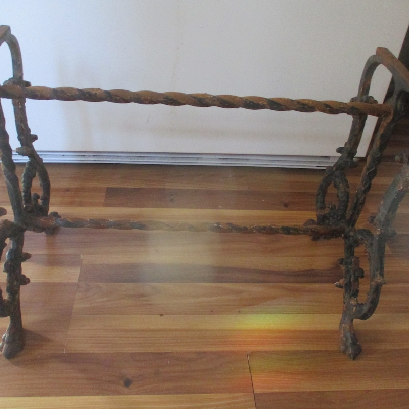 Wrought Iron Legs - Etsy