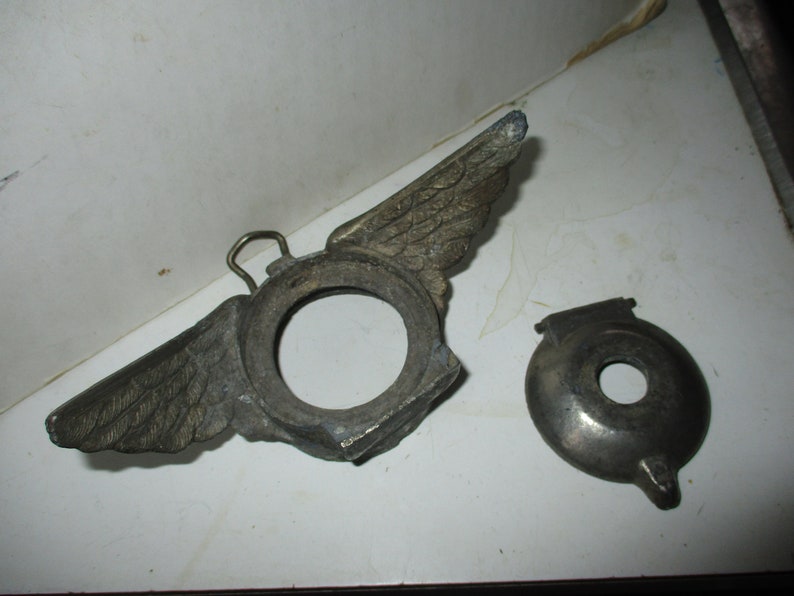 Antique Chrysler Winged Radiator Cap - Rare 1920s Form 6.25" at ...