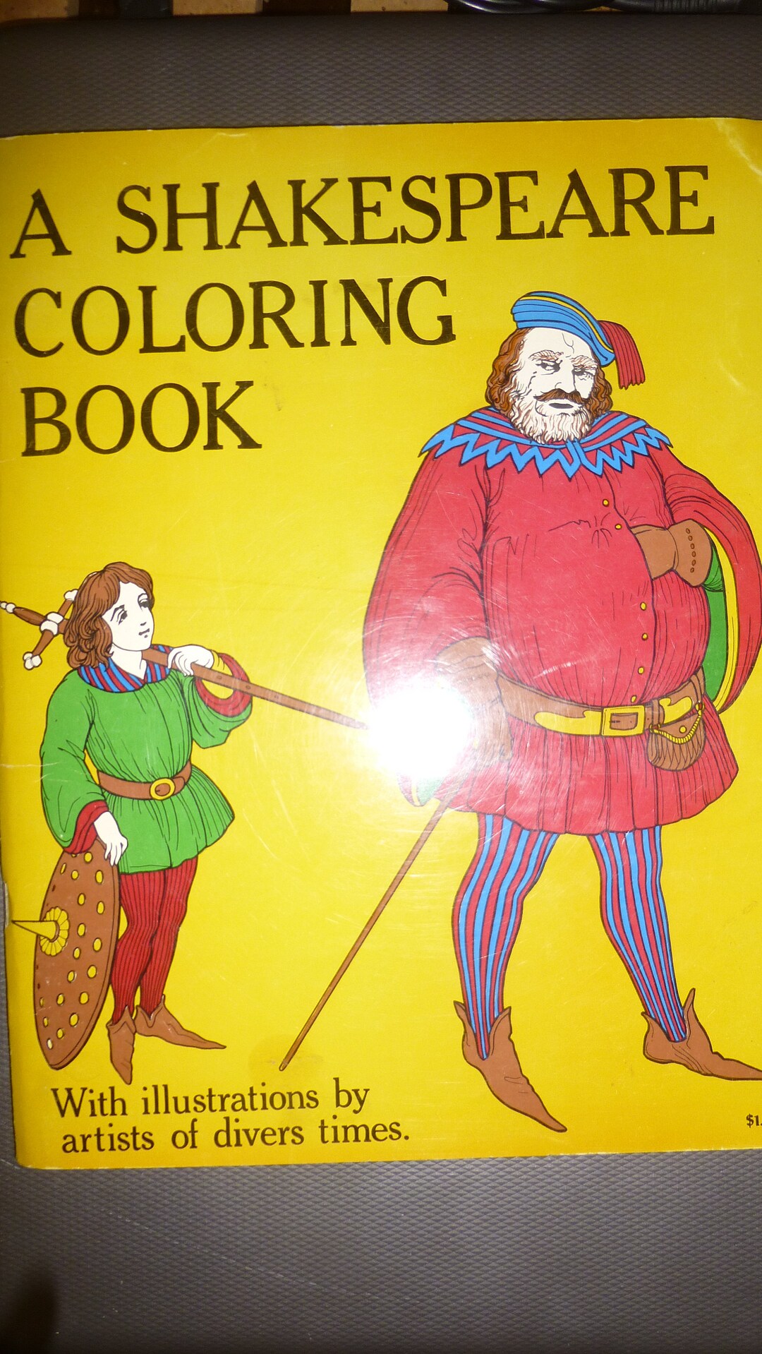 Shakespeare Coloring Book - 1970 Bellerophon Books - Adult or Child ...