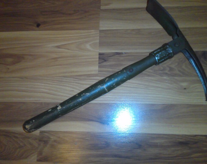 Vietnam War Entrenching Tool - Folding Pick/hoe Style Form 17" Long 11 ...
