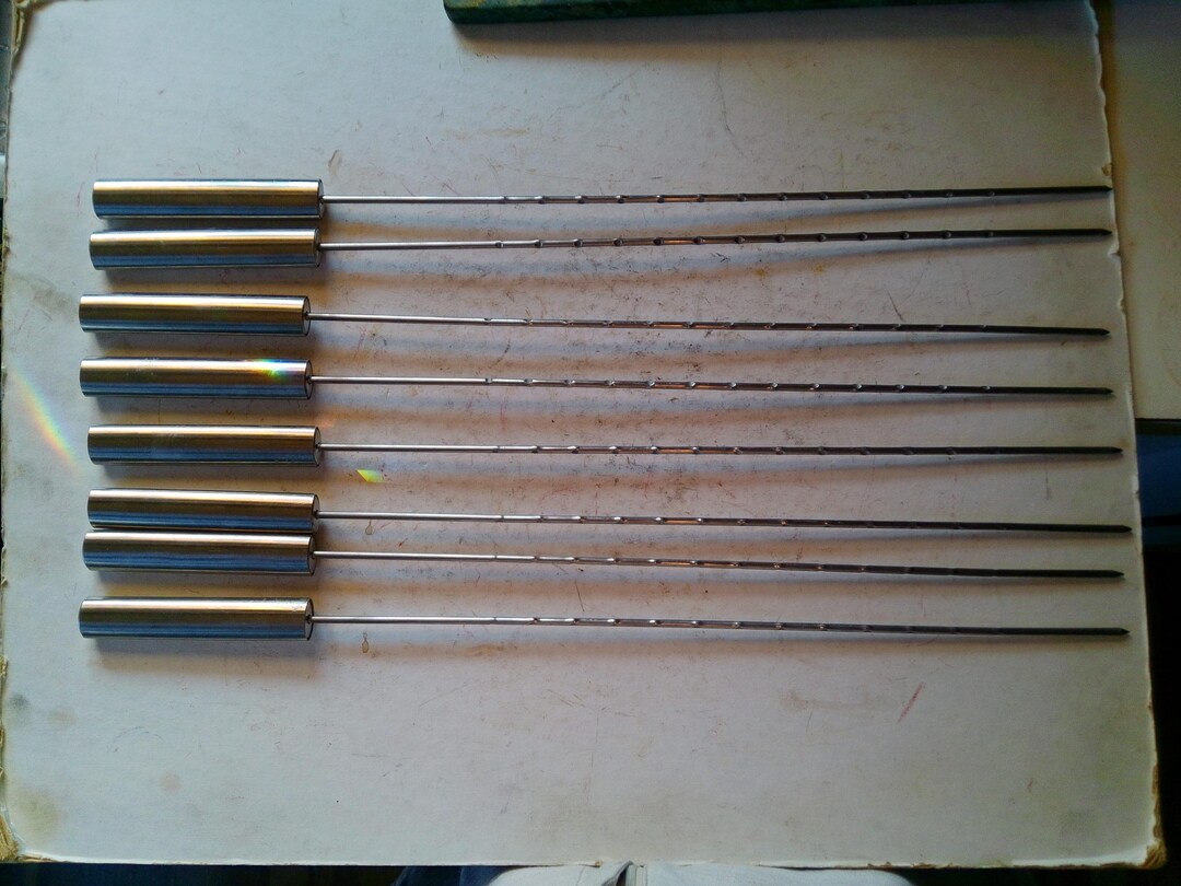 Sword Skewers -MCM Stainless Steel -set Of8 Handled Swords 18" Overall ...