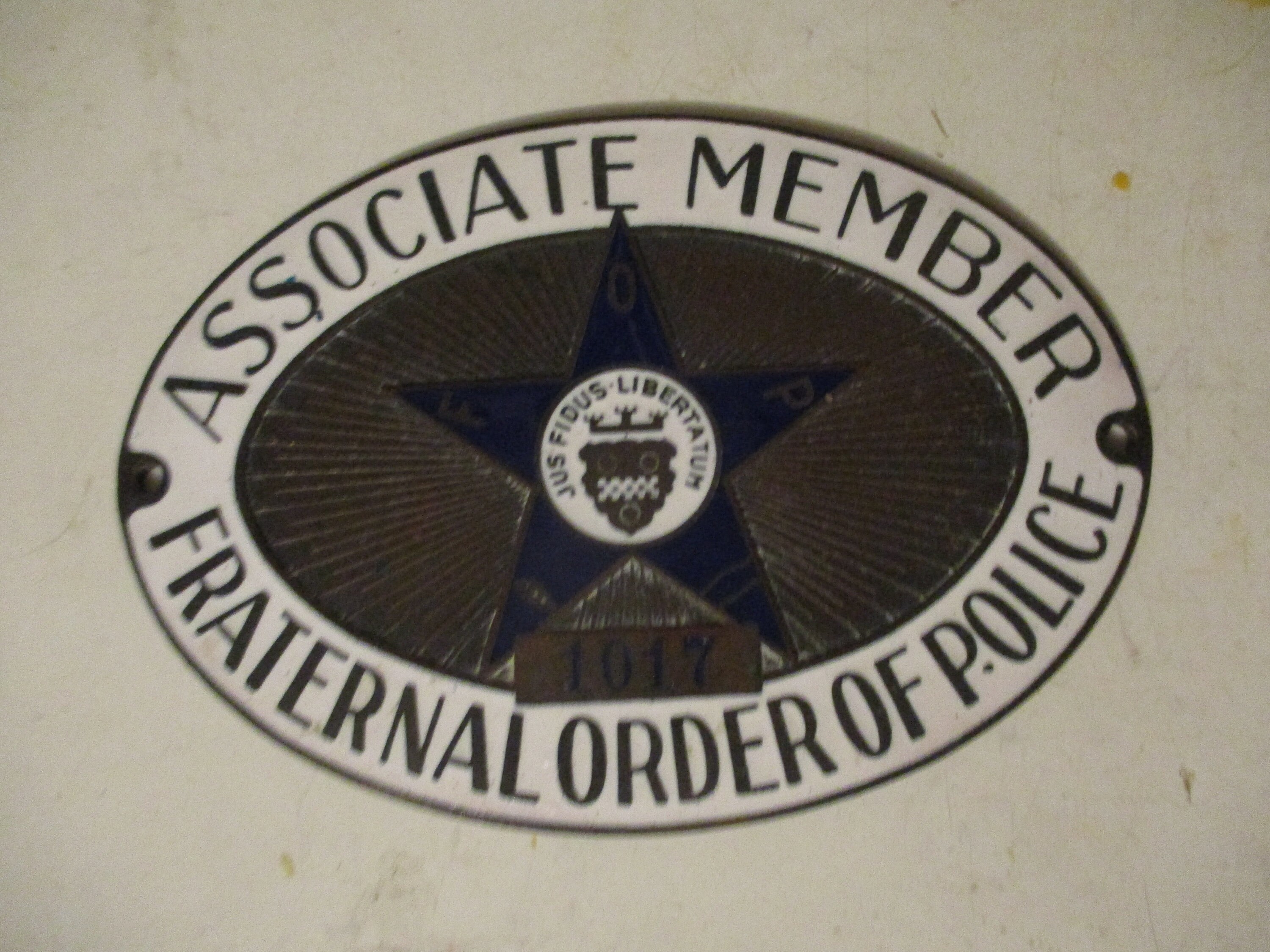Fraternal Order Of Police Sticker