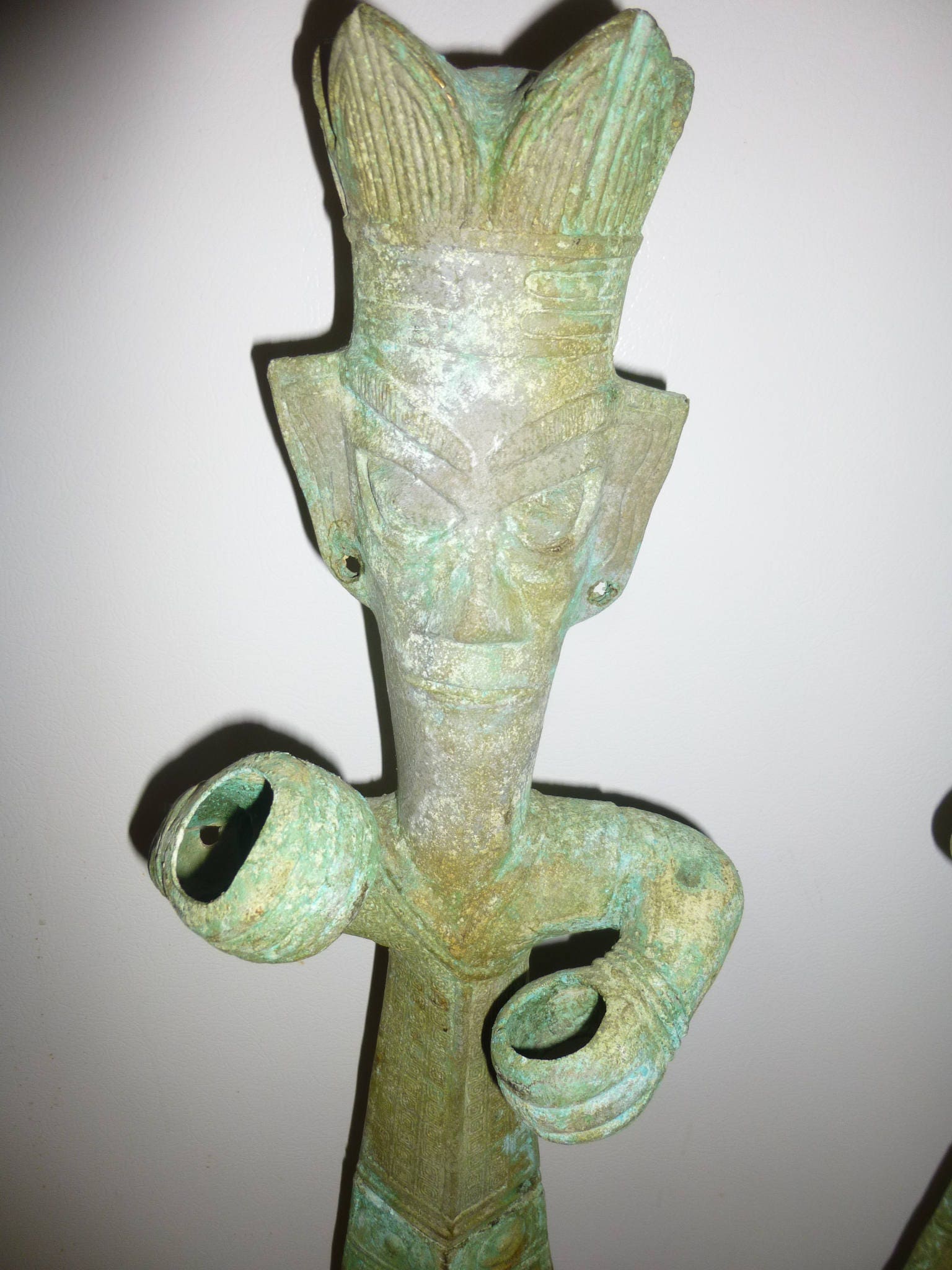 Shang Dynasty Bronze Figures Set of 2 Cast Bronze 31 - Etsy.de