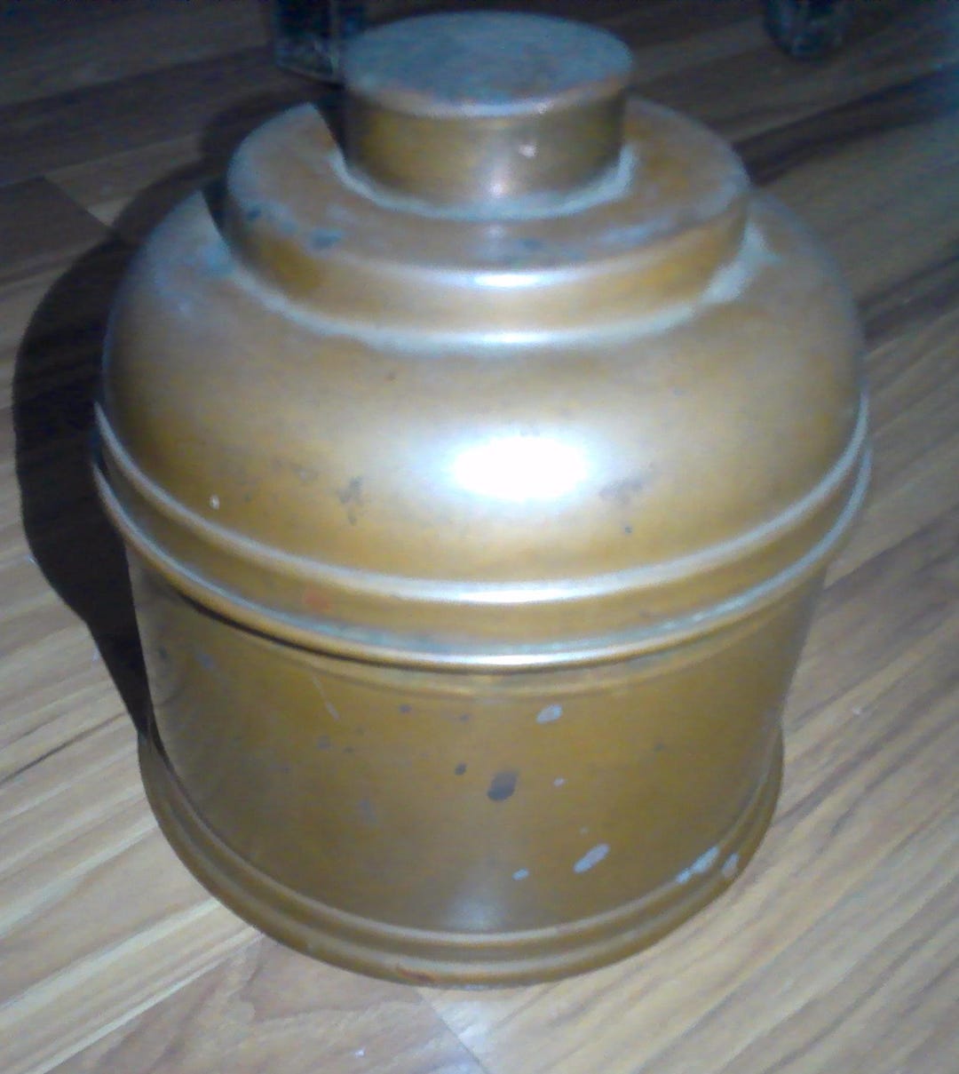 Rumidor Humidor - 6" Diam. 6" High 2 Piece Tin Lined Copper Form for ...