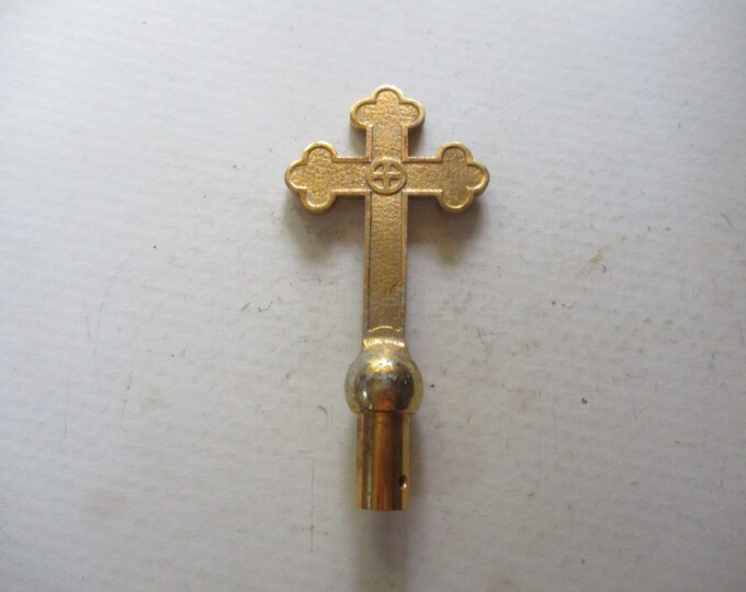 Christian / Catholic Cross Flag Pole Topper 8.75 High X 4 Wide Mounts ...