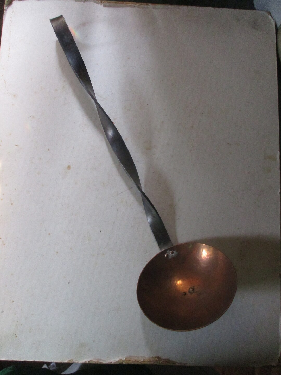 Irish Serving Dipper Antique 8 Oz. Form W Twisted Wrought - Etsy