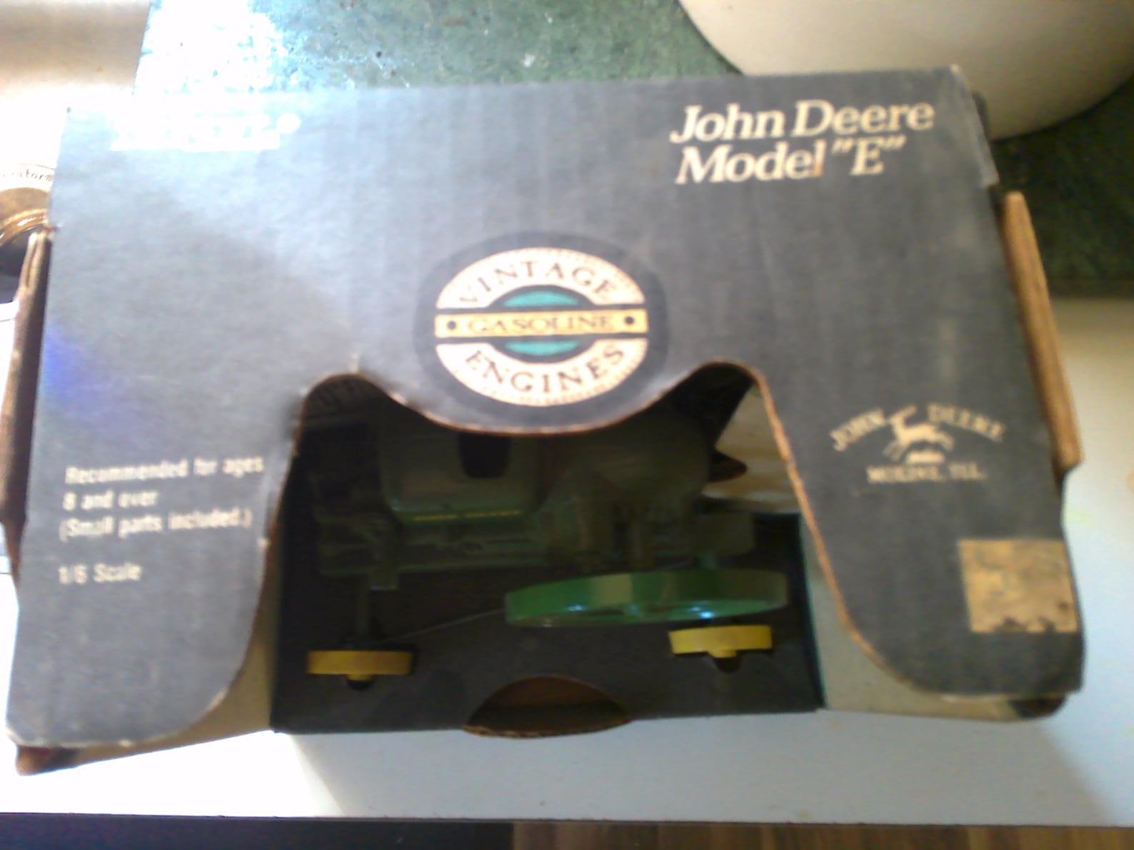 John Deere Model E Engine - 1/6 Scale Diecast ERTL Replica Farm Machine ...