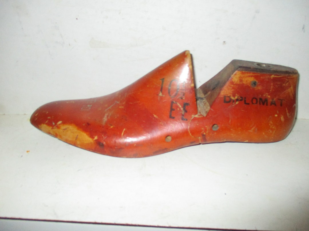 Antique Shoe Last - Wood and Steel Form for Making US Military ...