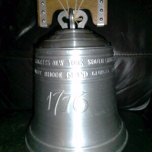 Seymour Mann Pewtertone 1776 Large Form Ice Bucket and Cooler in Shape ...