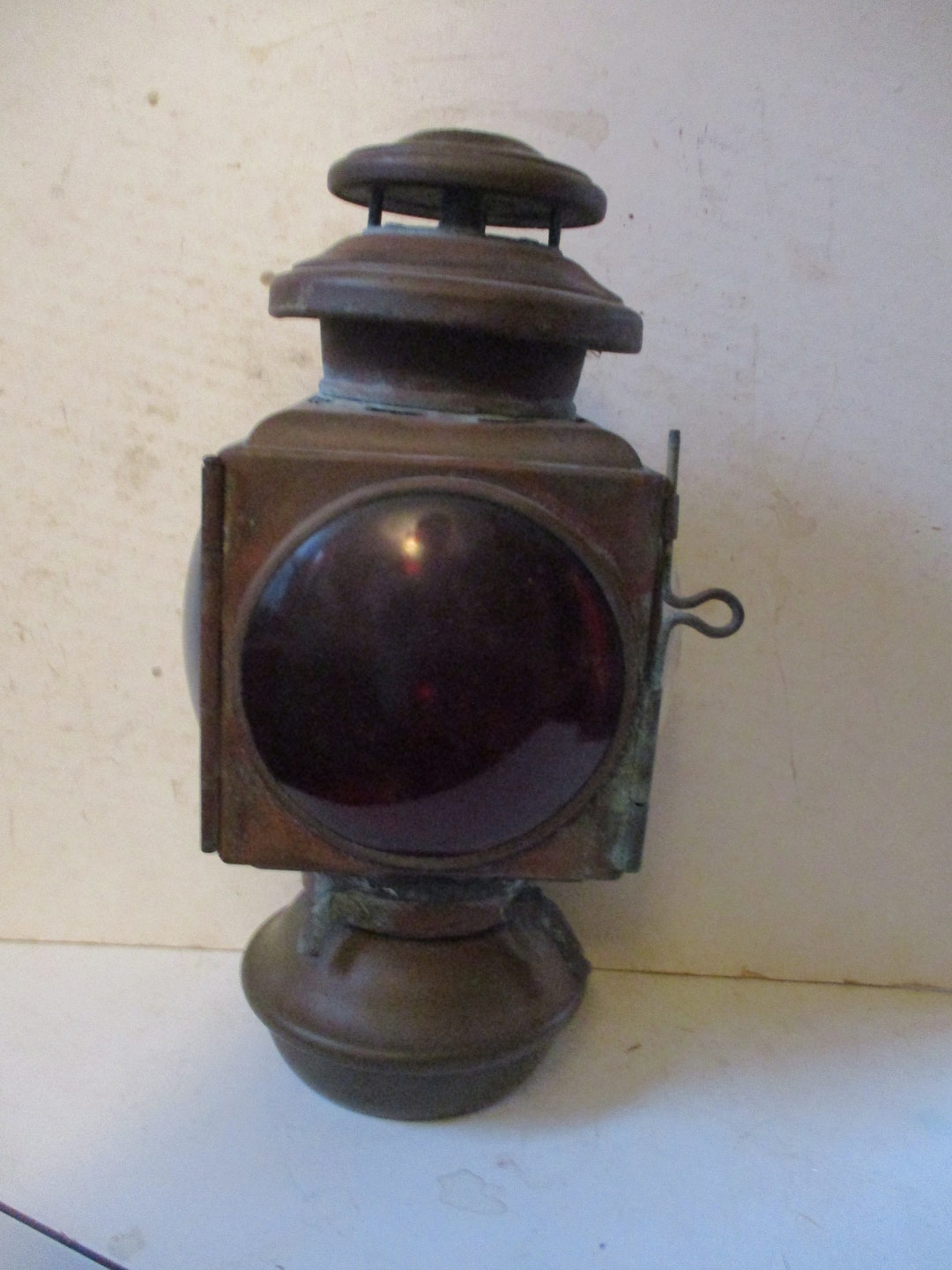 E&J Oil Lamp Automotive Headlight / Taillight - Very Rare 10.5" High ...