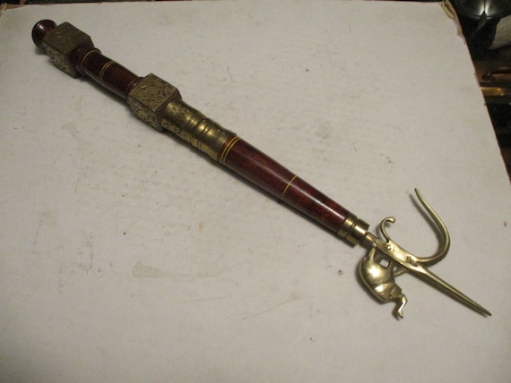 Ankusha Elephant Goad 19 Mahout Riding Crop Indian | Etsy