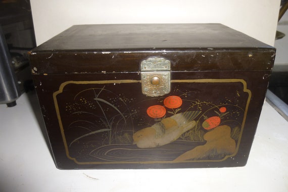 Chinese Export Cedar Chest Trunk Very Rare Antique Hong Kong | Etsy