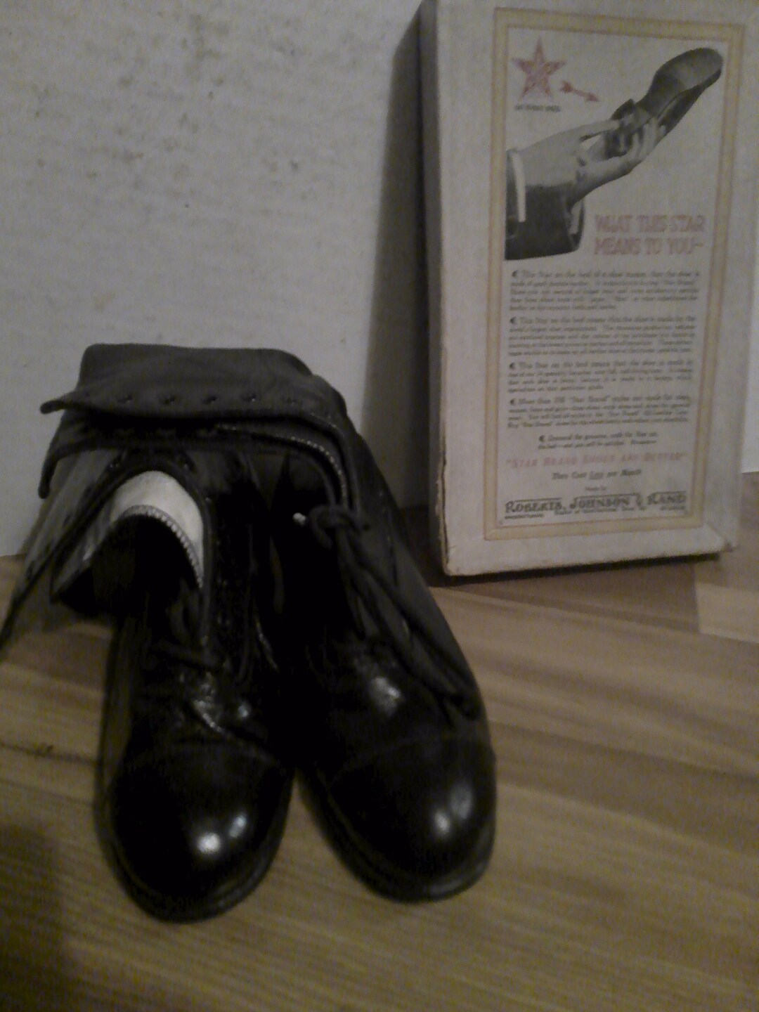Roberts Johnson and Rand Star Brand Victorian Lace up Boots - Unused ...