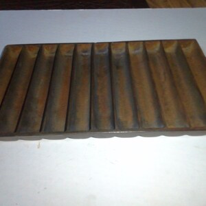Breadstick Pan - Fun Antique Cast Iron Bread Pan for Making 11 ...