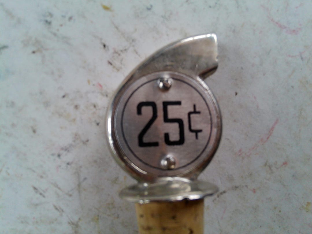 Quarter (25 Cent) Shots- Antique Liquor Bottle Spout for Top Shelf ...