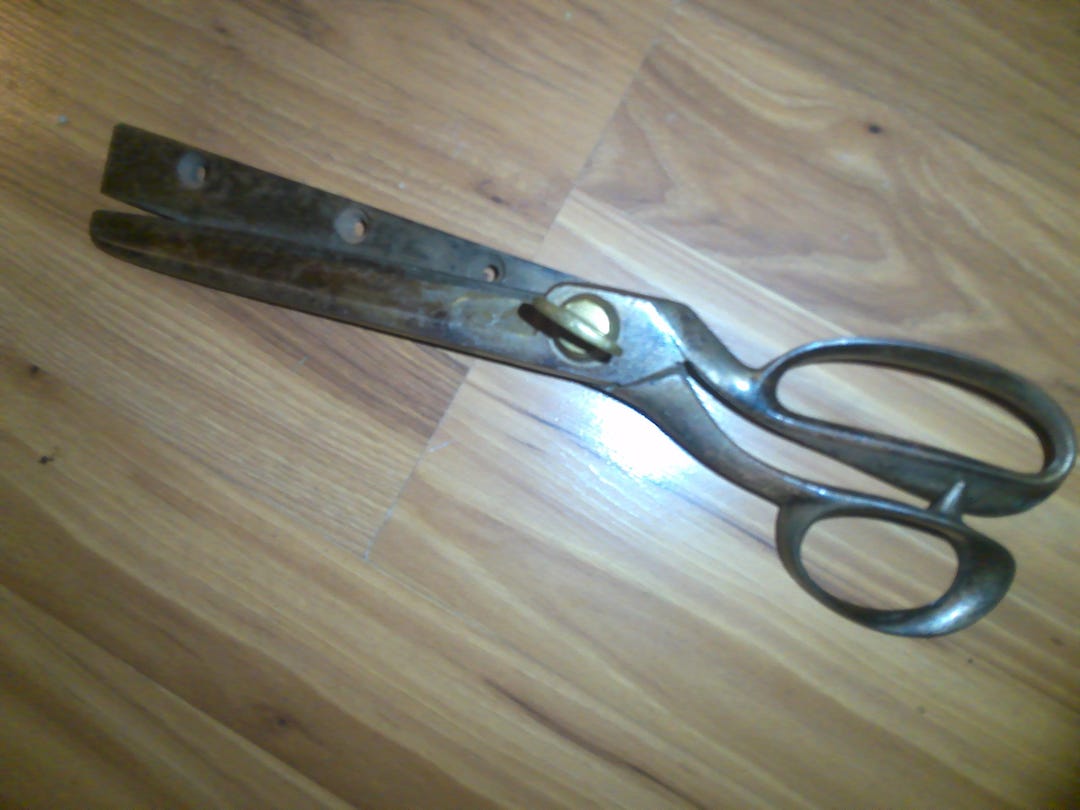 Antique English T Wilkinson & Son(?) Tailors Scissors 12" Long W 6 ...