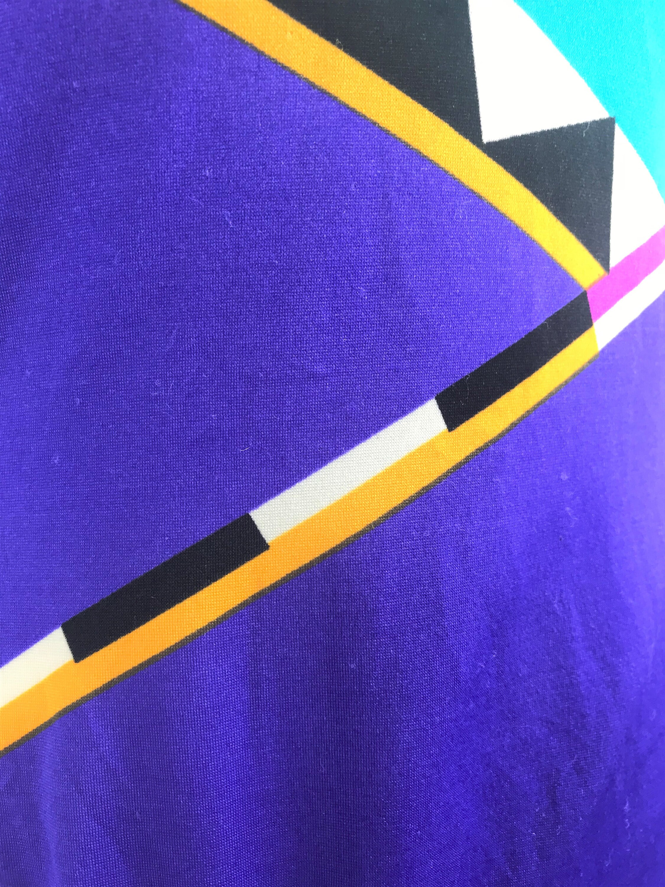 Vintage Late 80s-early 90s Speedo Bright Graphic One-piece Bandeau ...