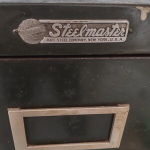 Steelmaster Vintage 1960,s Steel 3 Drawer File Cabinet - Etsy