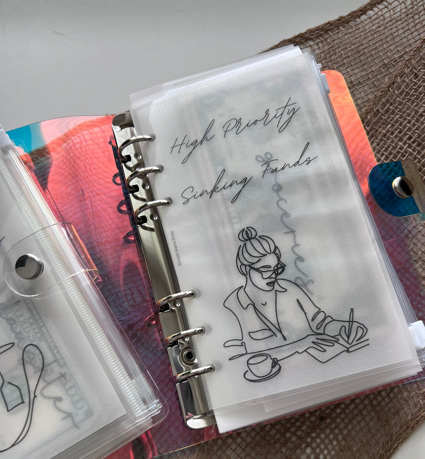 Budget Binder Dashboards | A6 | Laminated Vellum - Etsy