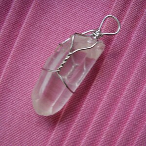 Large Wire Wrapped Single Point Crystal - Etsy