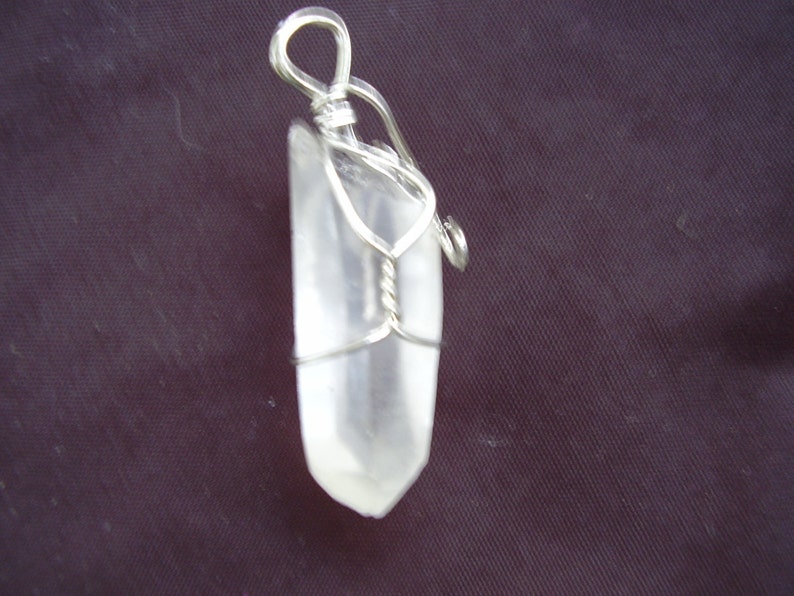 Large Wire Wrapped Single Point Crystal - Etsy