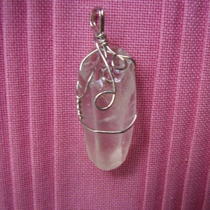 Large Wire Wrapped Single Point Crystal - Etsy