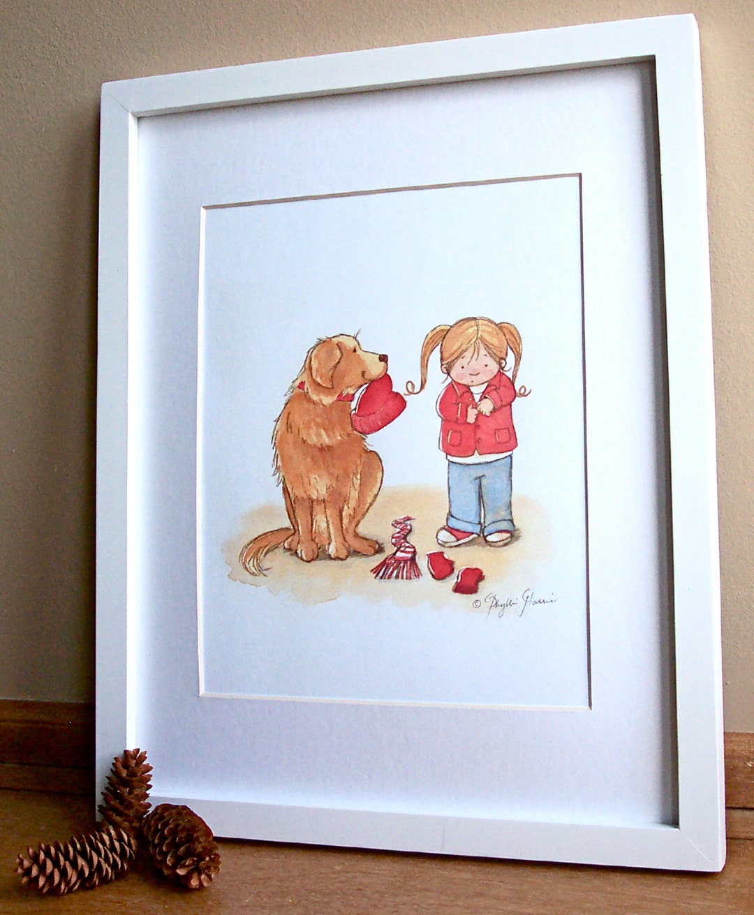 Children's Wall Art Print Everyone Needs Help Sometimes Girl's Room ...