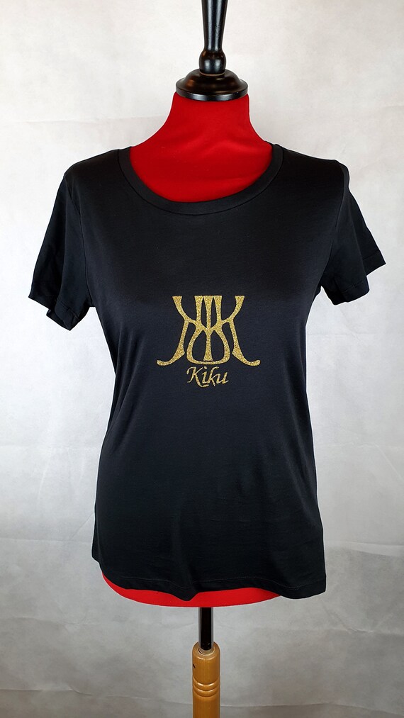 Black Stanley / Stella Expresser Kiku Logo Fitted T-shirt | Etsy