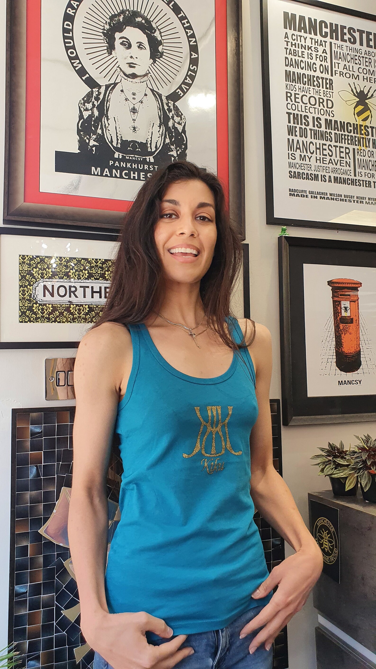 Black Stanley / Stella Dancer Kiku Logo Loose Tank Top Vest - Etsy