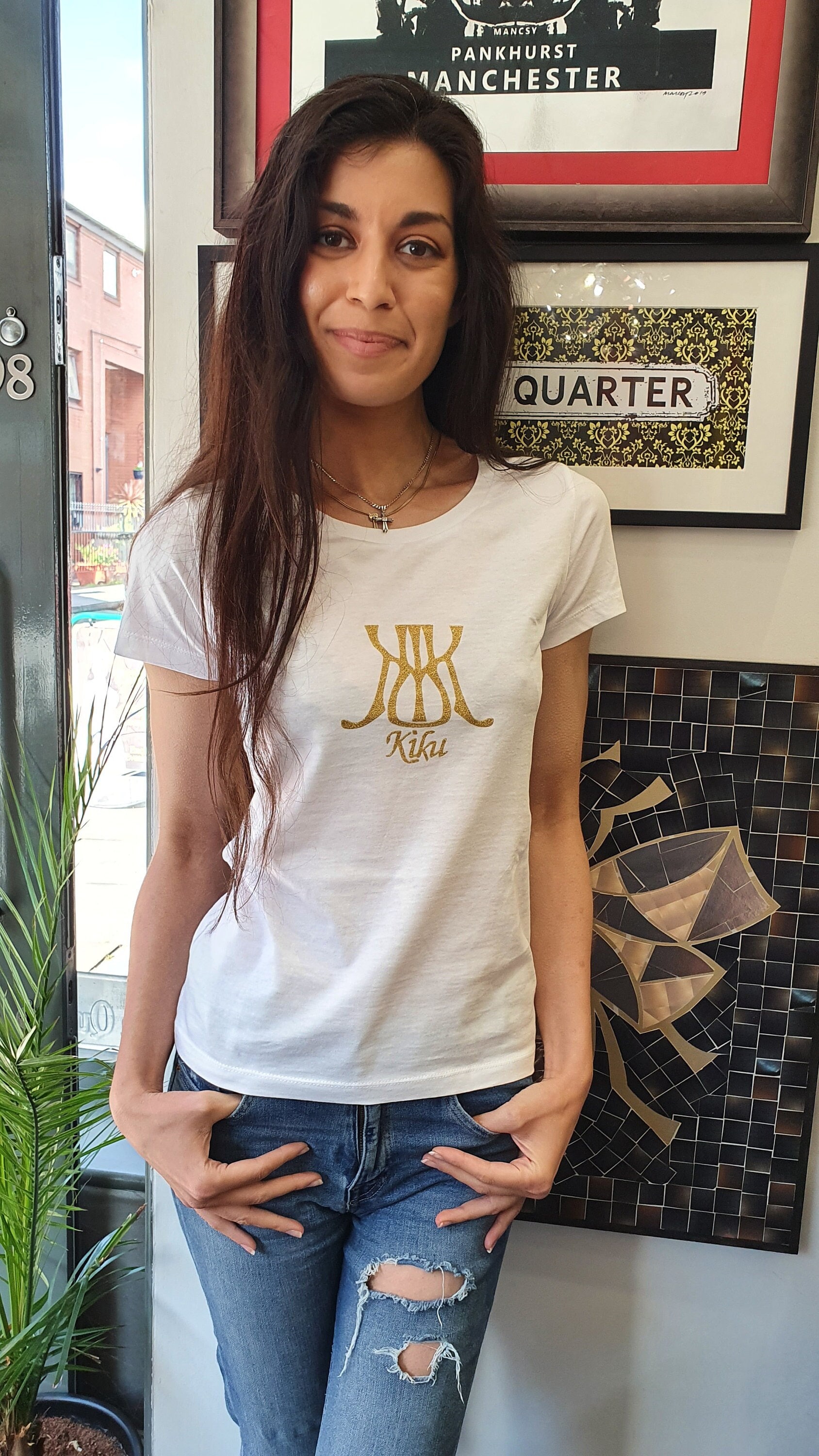 Black Stanley / Stella Expresser Kiku Logo Fitted T-shirt - Etsy