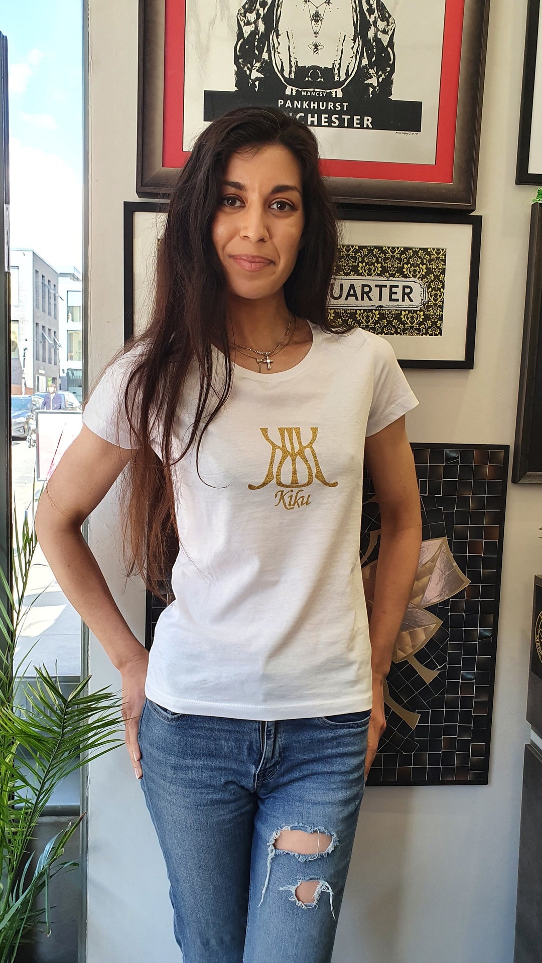 Black Stanley / Stella Expresser Kiku Logo Fitted T-shirt - Etsy