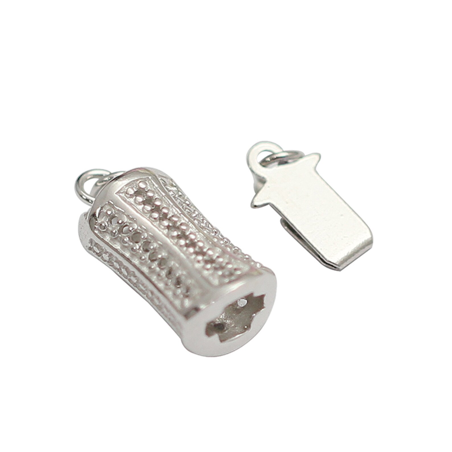 Multi Strand Clasp 925 Sterling Silver Fold Over Clasp - Etsy