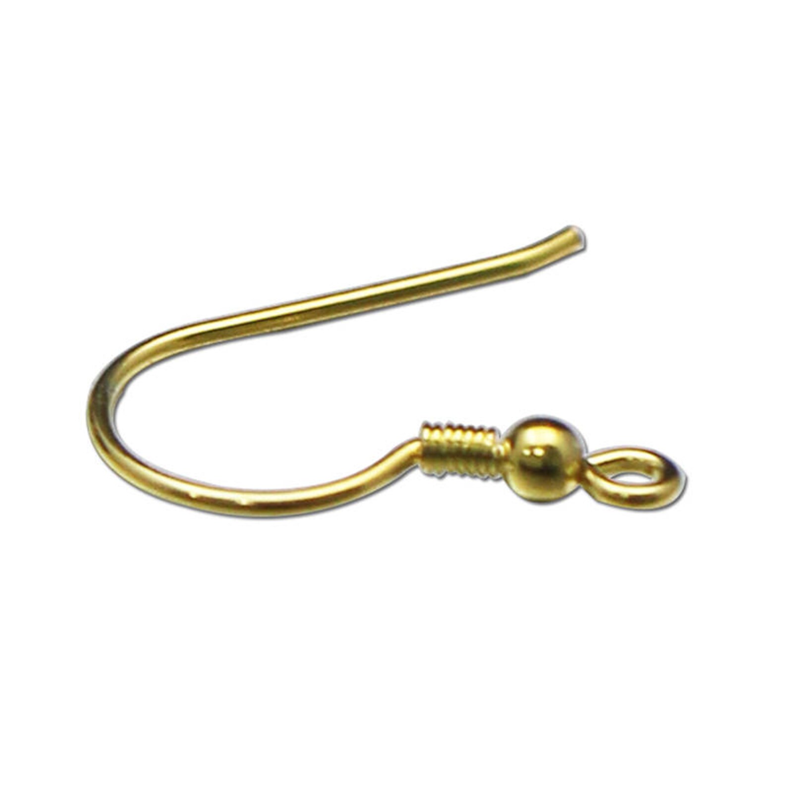 925 Sterling Silver Earring Hooks Ear Wires Round - Etsy