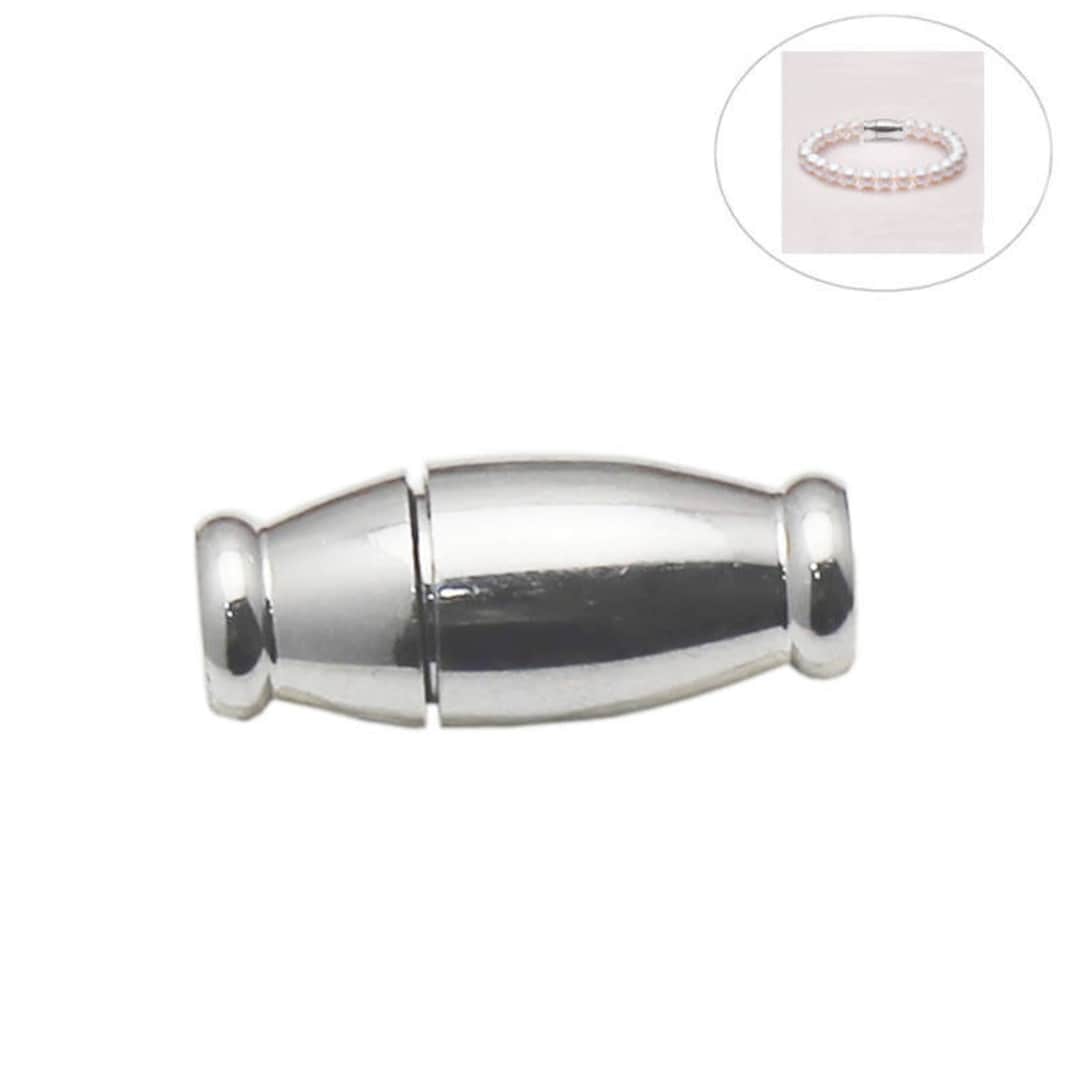 Sterling Silver Magnetic Clasp Jewelry Findings Magnet Clasps for ...