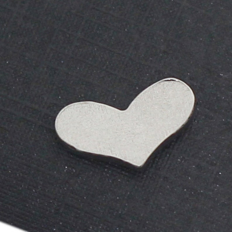 Stainless Steel Heart Resin Cabochon Flat Back Clear for Blank - Etsy