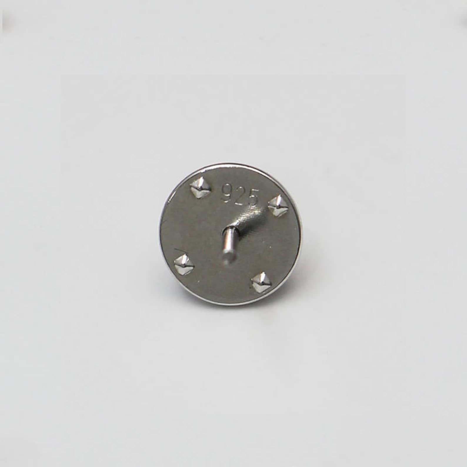 925 Sterling Silver Brooch Pin Back Handmade Badge Pendants - Etsy