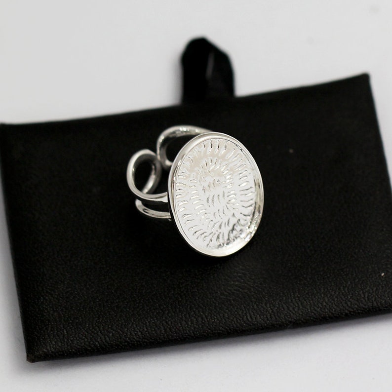 Brass Ring Settings Bezel Ring Base Cabochon Base Mountings - Etsy