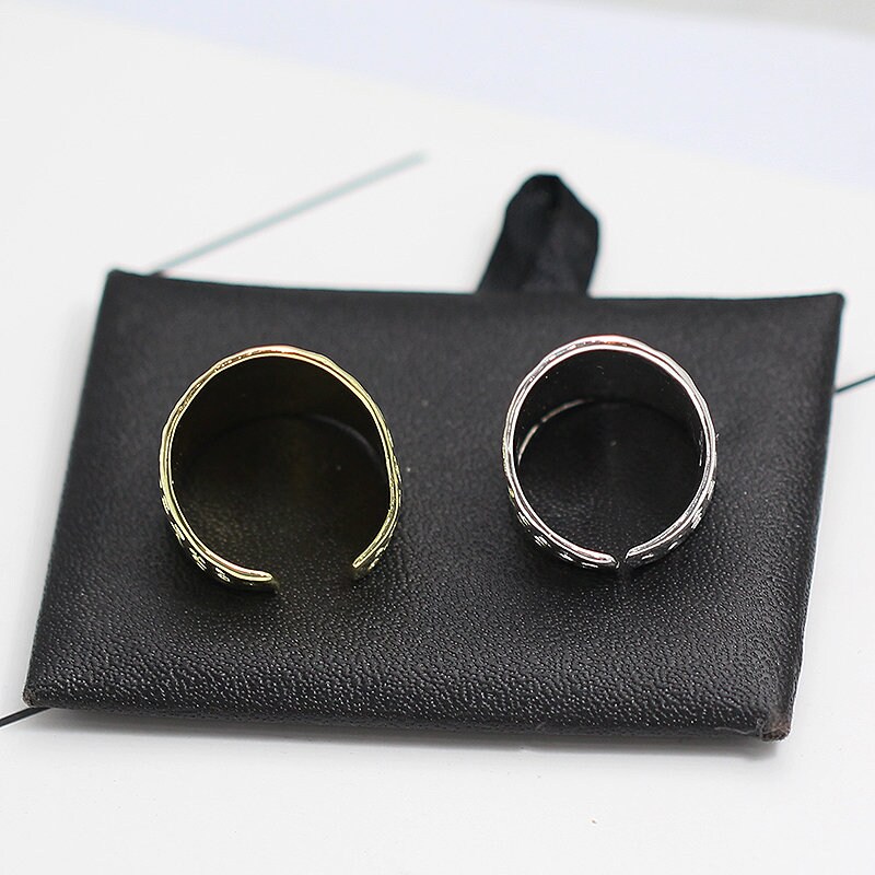 Blank Ring Pads Jewelry Supplies Adjustable Shield Ring Ring - Etsy