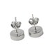 925 Sterling Silver Stud Earring Base for 8mm Round Cabochons - Etsy