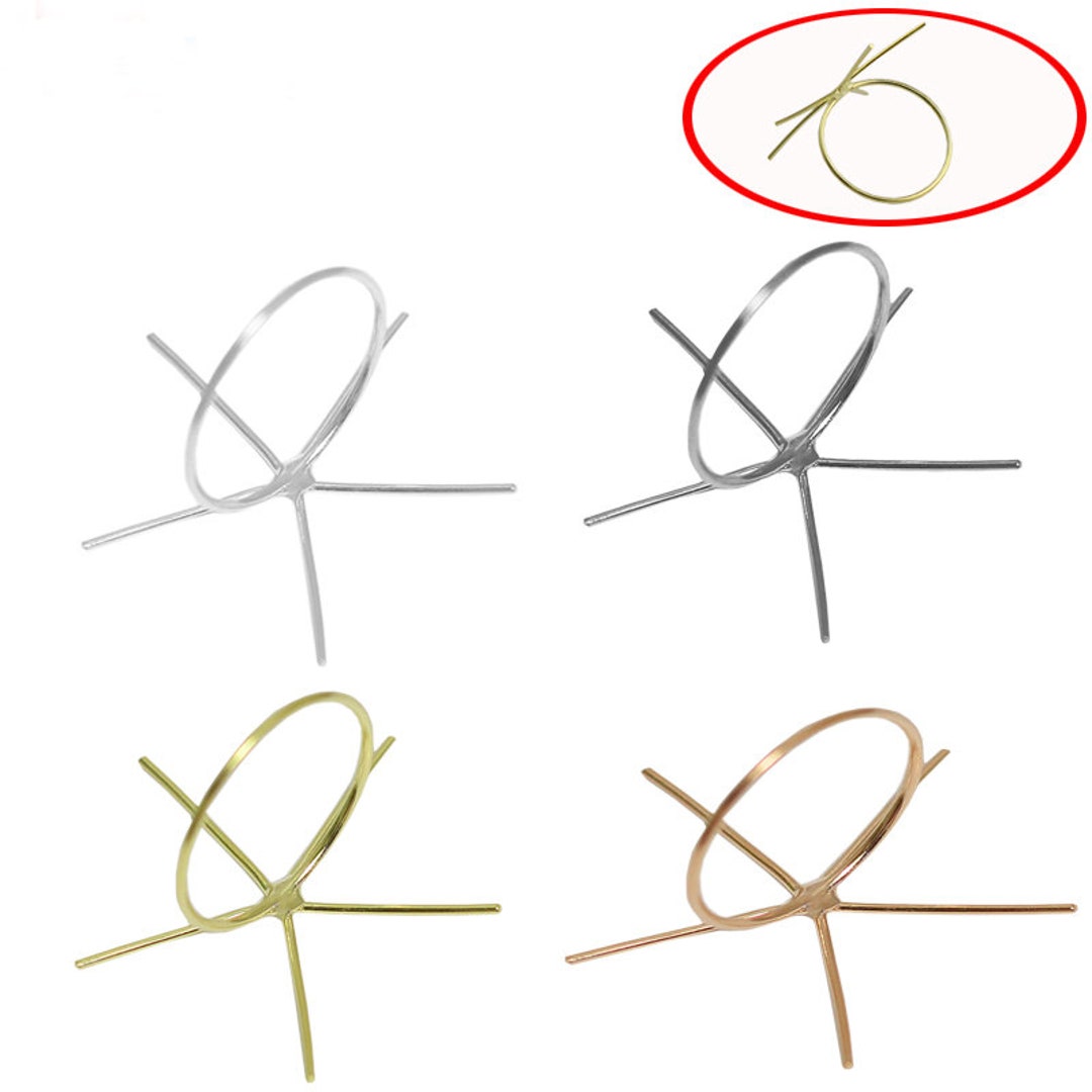 Claw Ring Blank Round Metal Ring Base Wholesale Jewelry Components ...