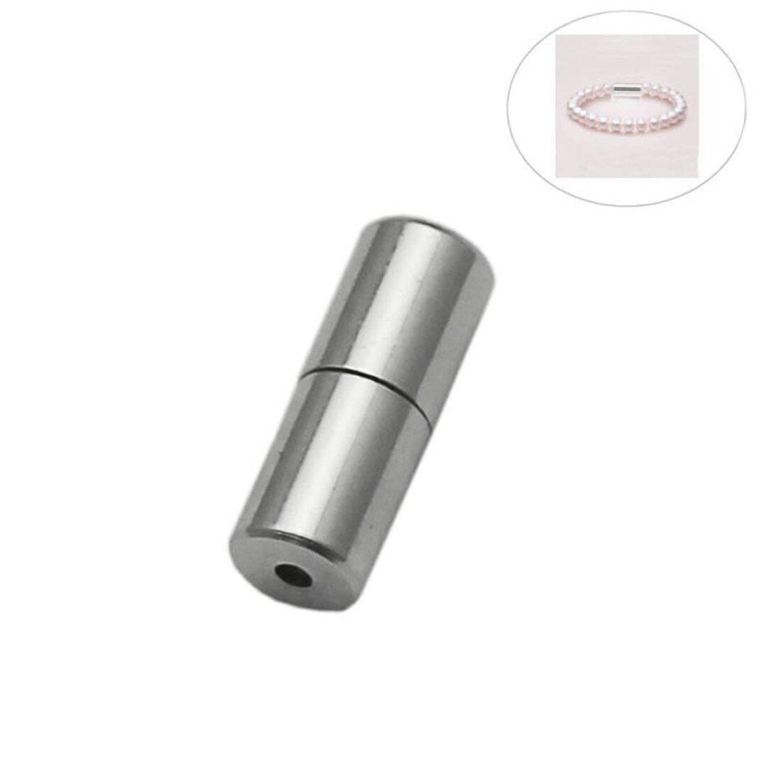 925 Sterling Silver Barrel Screw Clasps Jewelry Findings Connectors for ...