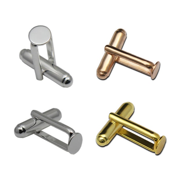 Silver Cufflinks - Etsy