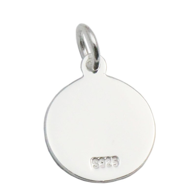 Stamping Blanks 925 Sterling Silver Round Disc Charms for - Etsy