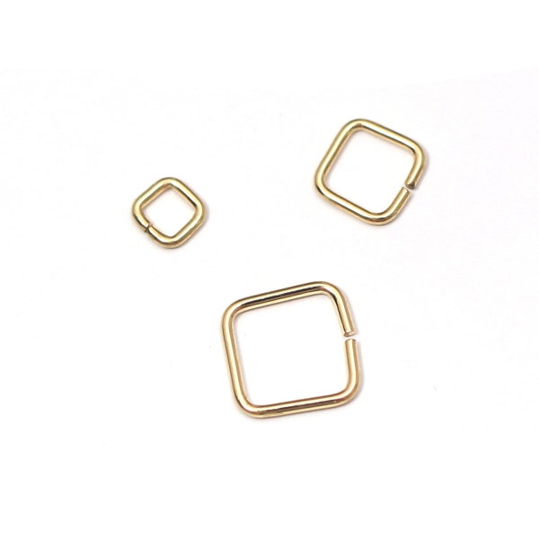 Square Jump Ring - Etsy