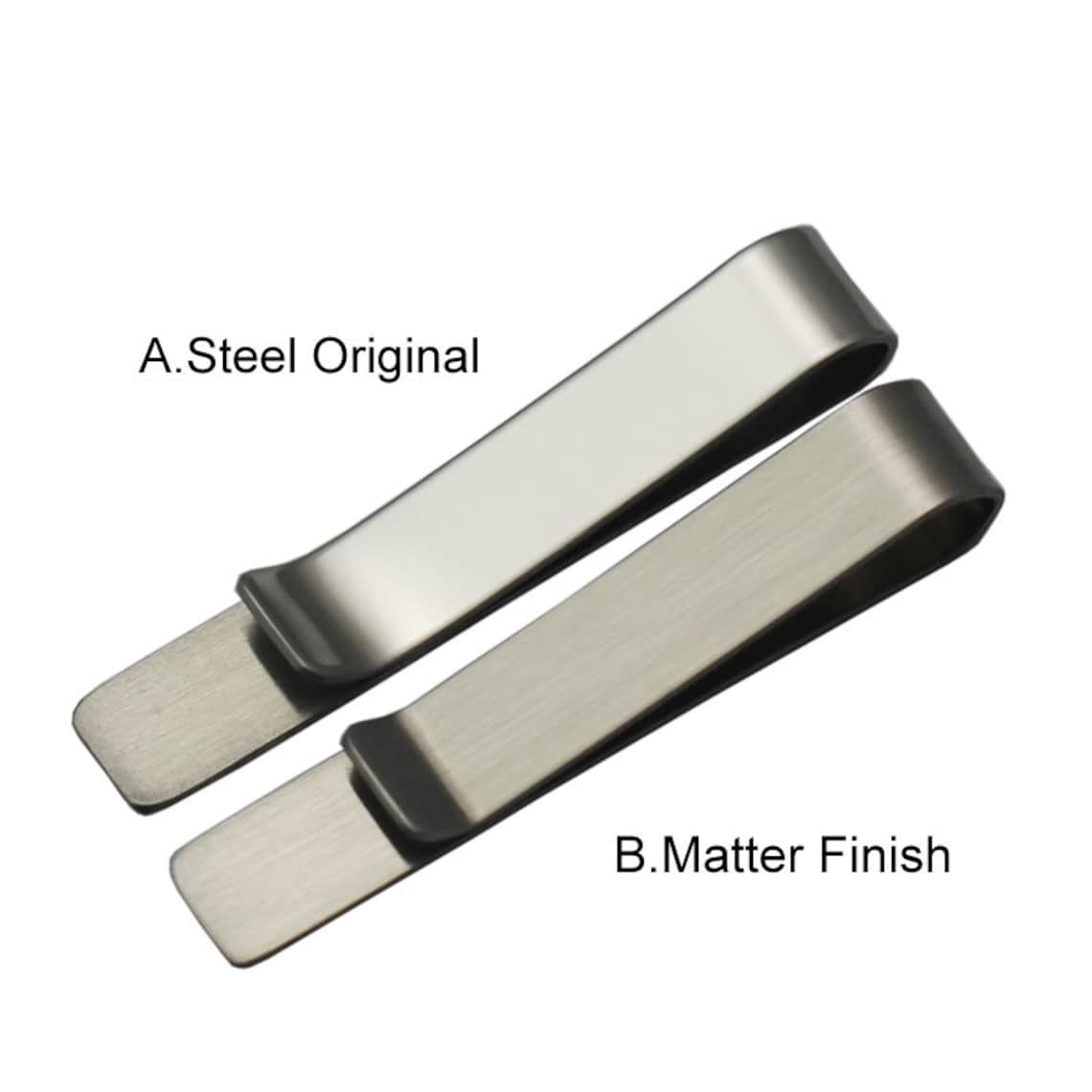 Stainless Steel Skinny Tie Clip Mens Tie Bar Christmas Gift - Etsy