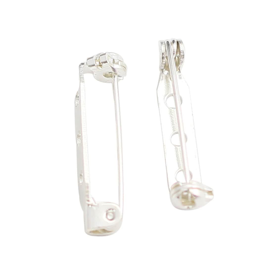 Brooch Pin New Design Jewelry 925 Sterling Silver Safety Brooch Pin ...