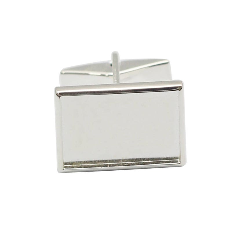 Solid 925 Sterling Silver Mens Cufflink Accessories Frence - Etsy