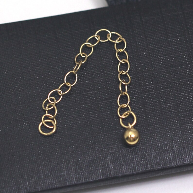 Gold Filled Extension Chain for Diy Jewelry Accessories - Etsy